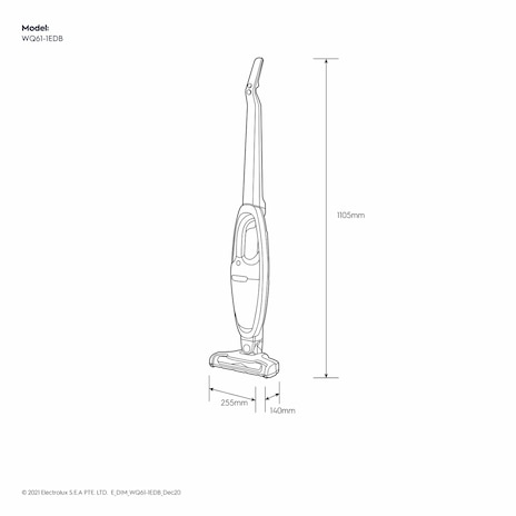 Well Q6 무선청소기 - WQ61-1EDB | 일렉트로룩스